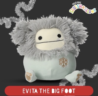 Squishmallow Evita 7.5” Snowflake Christmas IN HAND NWT | eBay