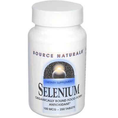 Source Naturals, Selenium, 100 mcg, 250 Tablets | eBay