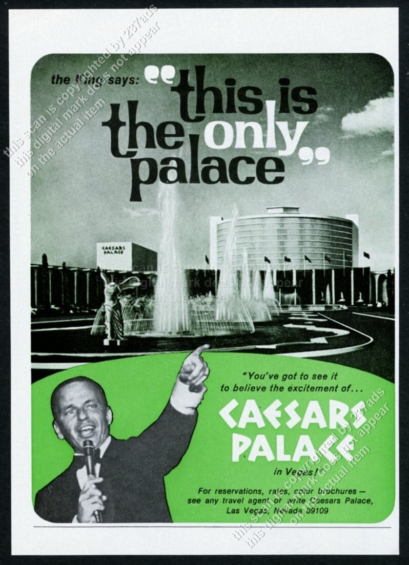 Caesar At Frank Sinatra Luxury Lineage: A Brief History Of Caesars