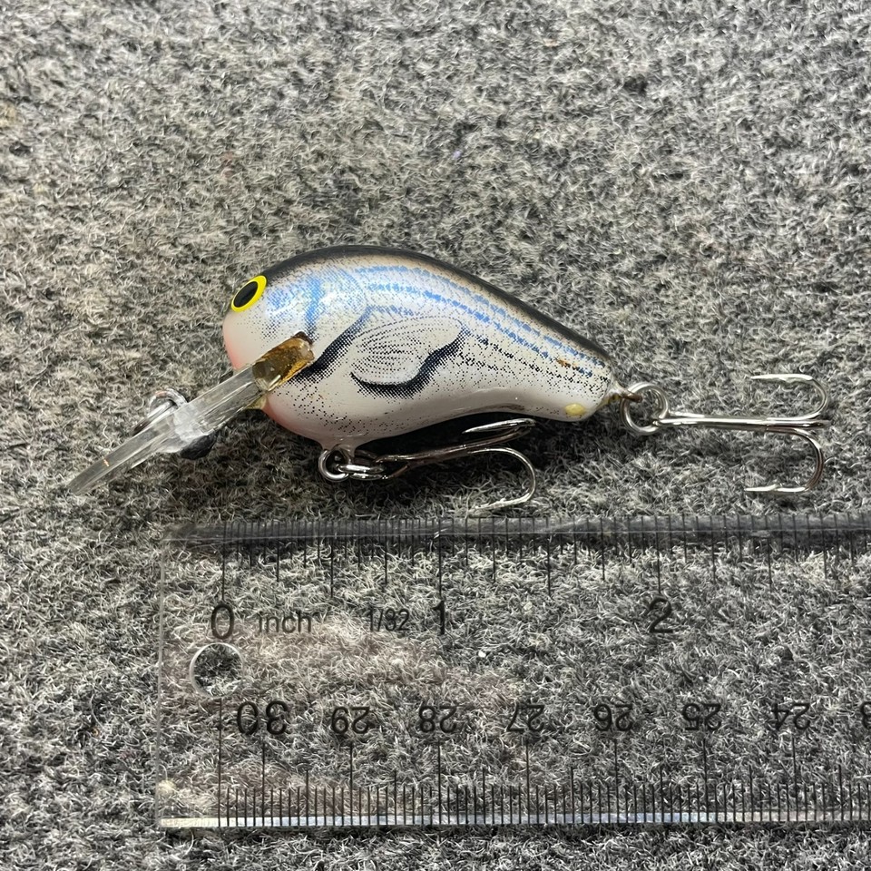 Bagley Original Killer B1 Vintage Crankbait Striper on White ODKB1-TST4 ...
