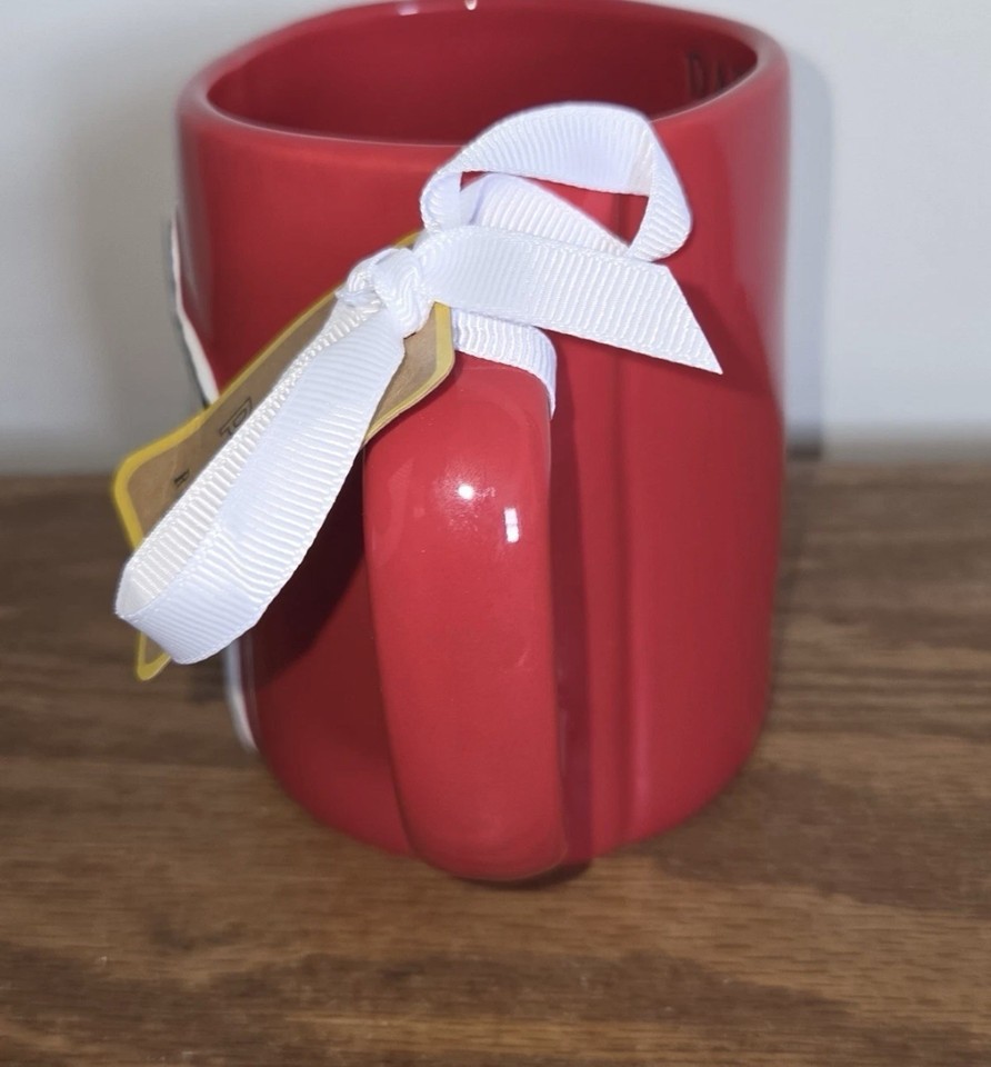 Rae Dunn x Peanuts Red Ceramic Mug- Snoopy ‘Joe Cool’- DAD COOL. - NWT ...