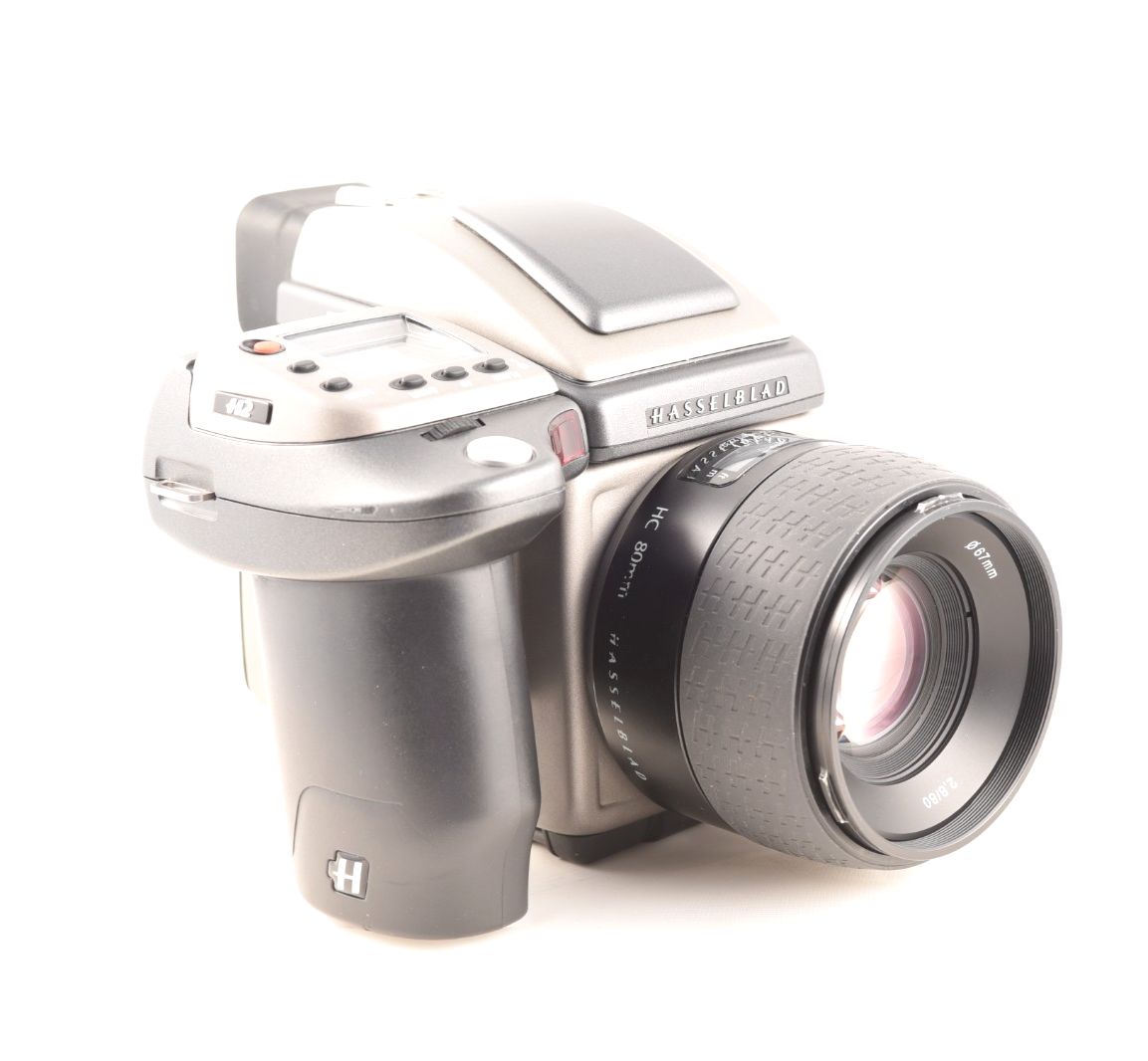 Hasselblad H2 body with HC 2.8/80, HV 90x finder and HM1632 film ...