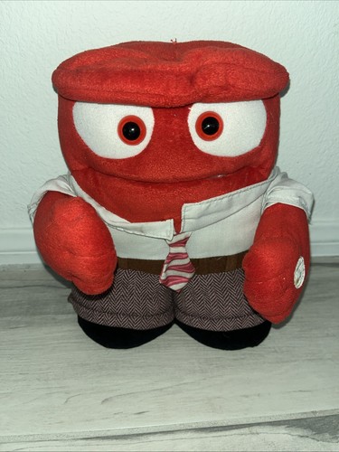 Animated Talking Anger Disney Store Inside Out Plush 10" Tall! Untested ...