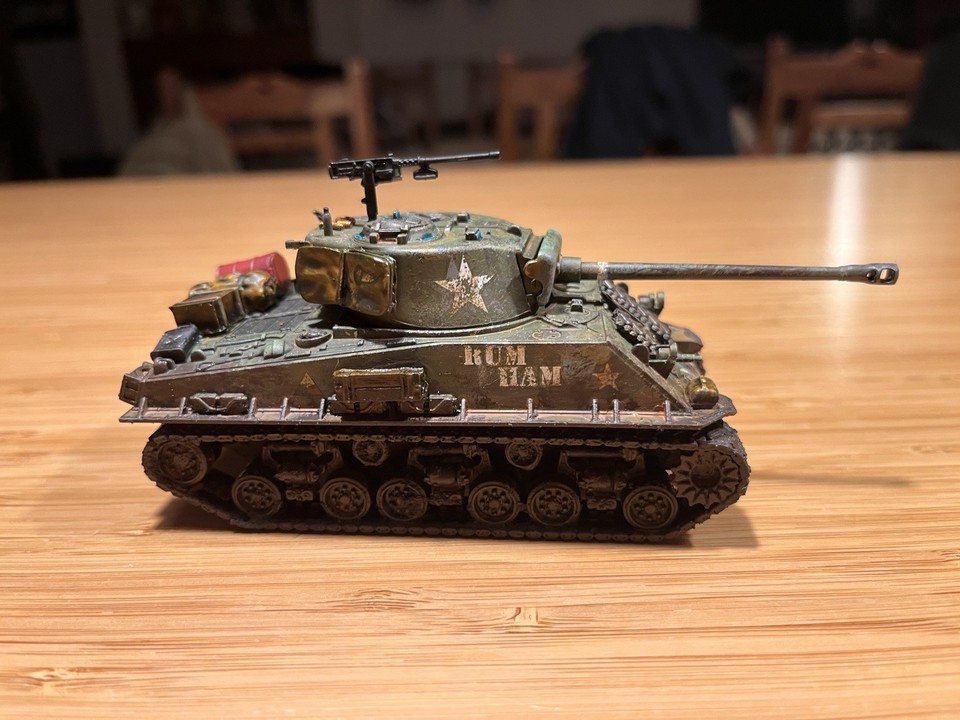 Warlord Games M4A3E8 Sherman Easy Eight Tank Bolt Action (Painted ...