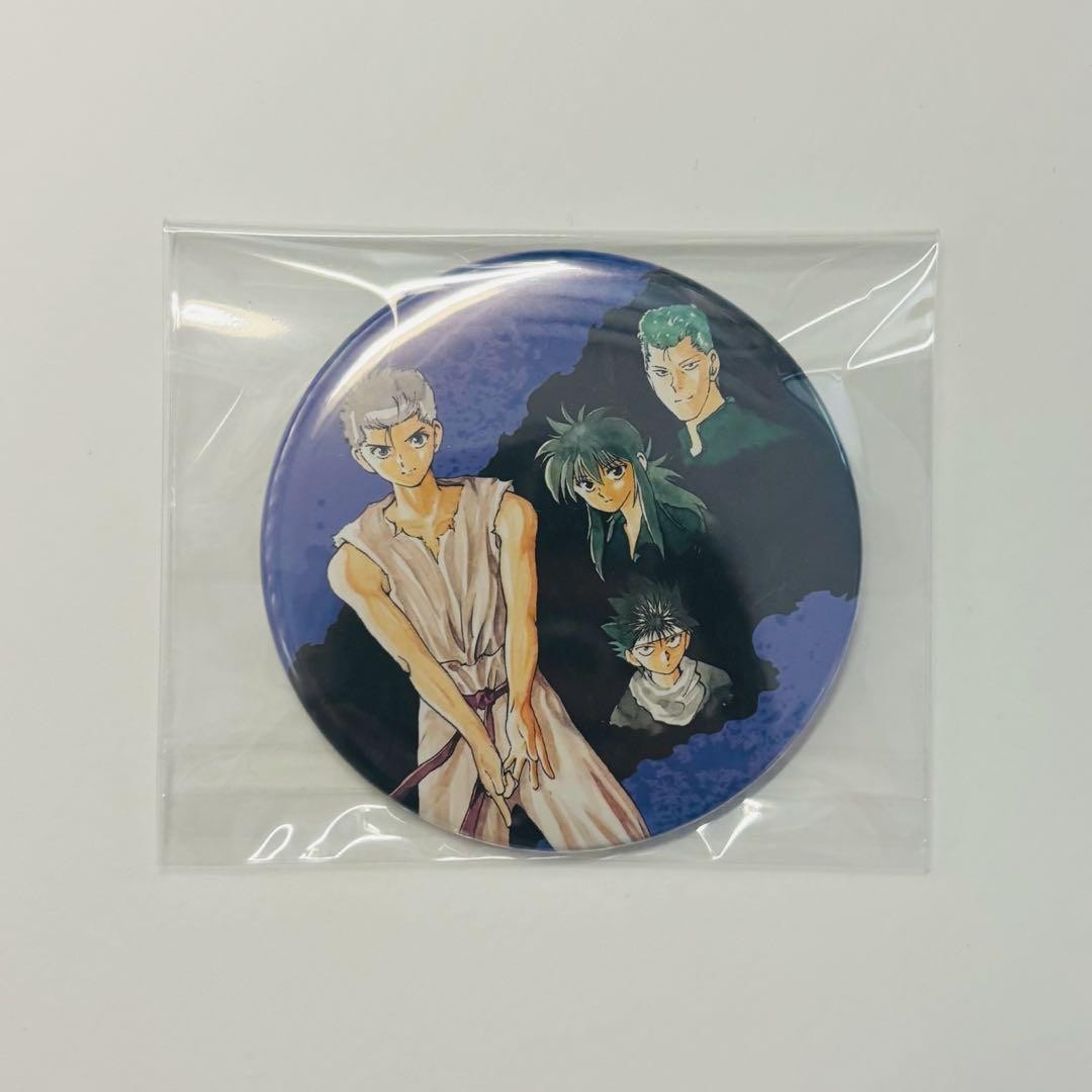 Yu Yu Hakusho Togashi Exhibit Badge Set Yusuke, Kuwabara, Kurama, Hiei ...