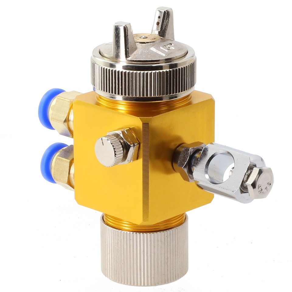 Workshop Spray Paint Tool Paint Spray Nozzle A-100 AUTOMATIC Silver ...