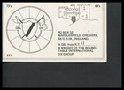 1 x QSL Card Radio UK Knight of Round Table Macclesfield Cheshire 1982 ...