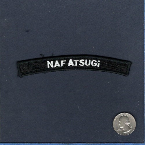 NAS NAF Naval Air Facility ATSUGI US NAVY Enlisted Uniform Base ...