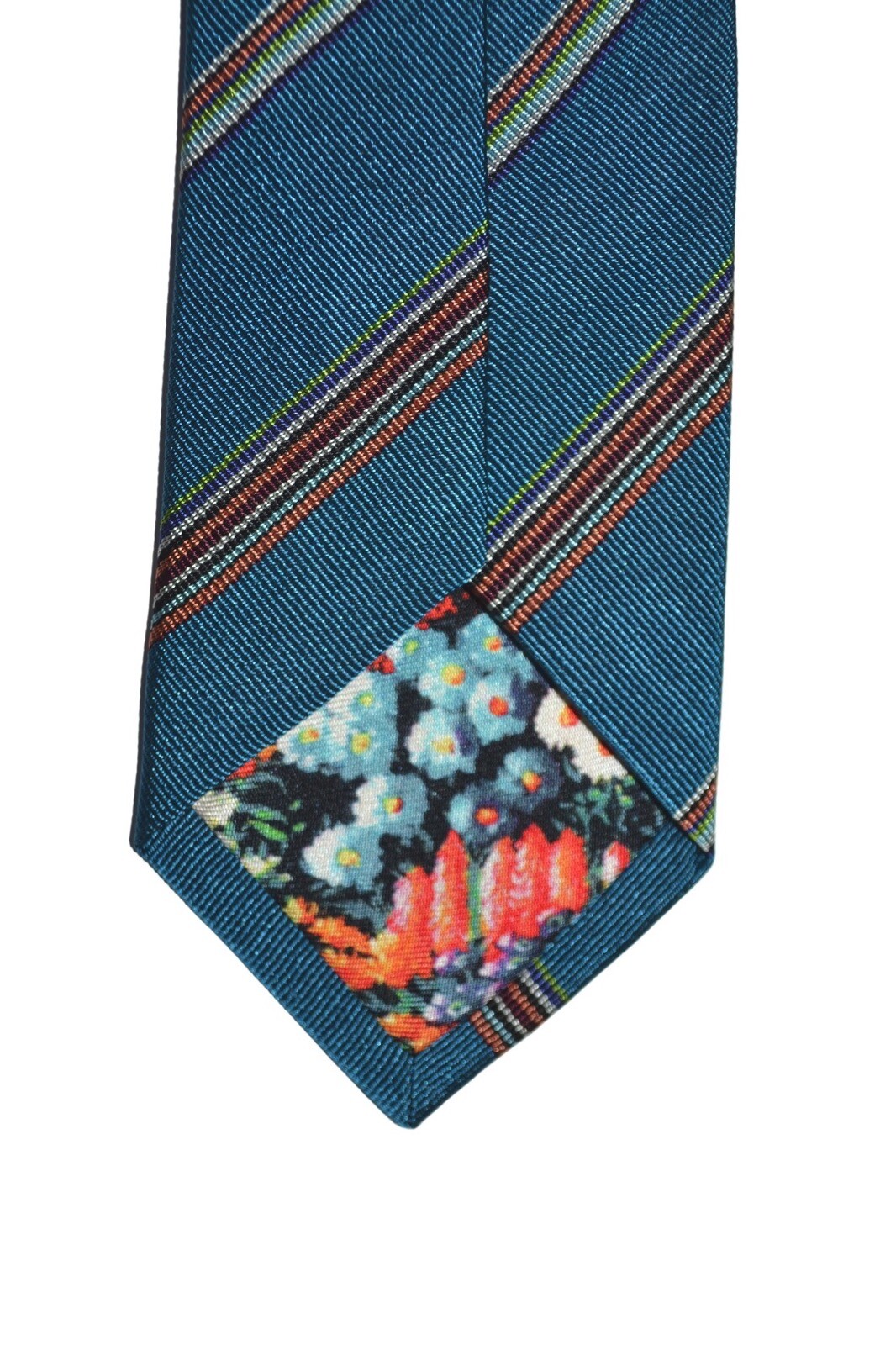 Paul Smith Mainline Blue Striped Mens Silk Tie Brand New | eBay Australia