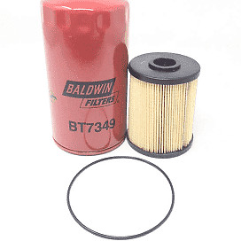Set Baldwin PF7977 (Fuel) - BT7349 (Lube) Filters Dodge Ram 5.9 Diesel ...