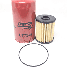 Set Baldwin PF7977 (Fuel) - BT7349 (Lube) Filters Dodge Ram 5.9 Diesel ...