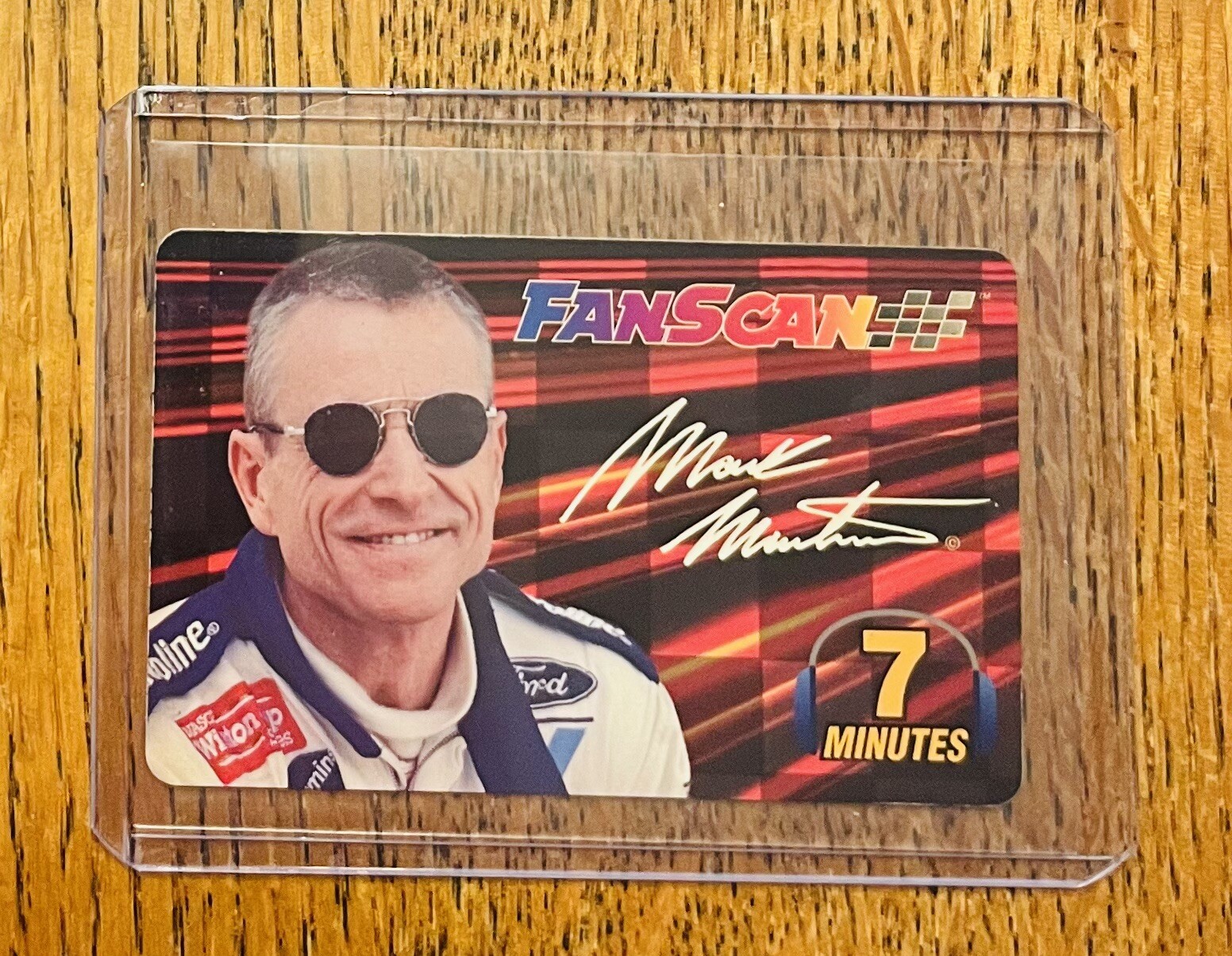 Vintage 1999 Mark Martin Fanscan Expired Calling Card Valvoline | eBay
