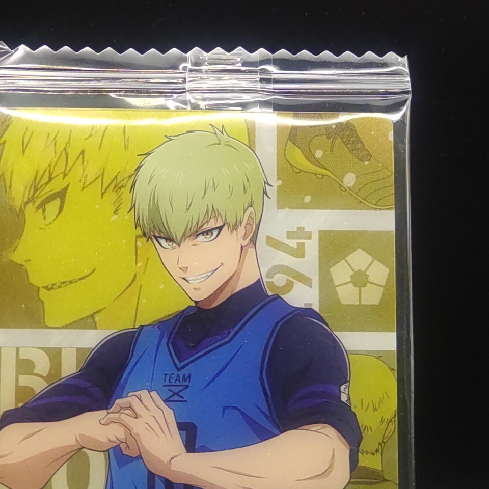 Jingo Raichi Blue Lock Wafer Card TCG Bandai New Football Soccer Anime ...