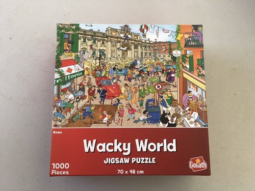 Wacky World 1000 Piece Jigsaw Puzzle - Rome. Puzzle Is Complete & Pre ...