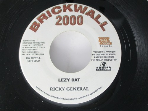 Ricky General Lezy Dat / Surgery 45 Brickwall 2000 | eBay