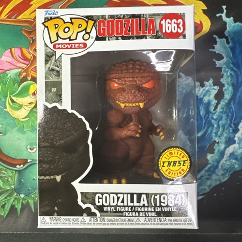 Funko Pop CHASE Godzilla Anniversary - Godzilla 1984 Burning Figure w ...