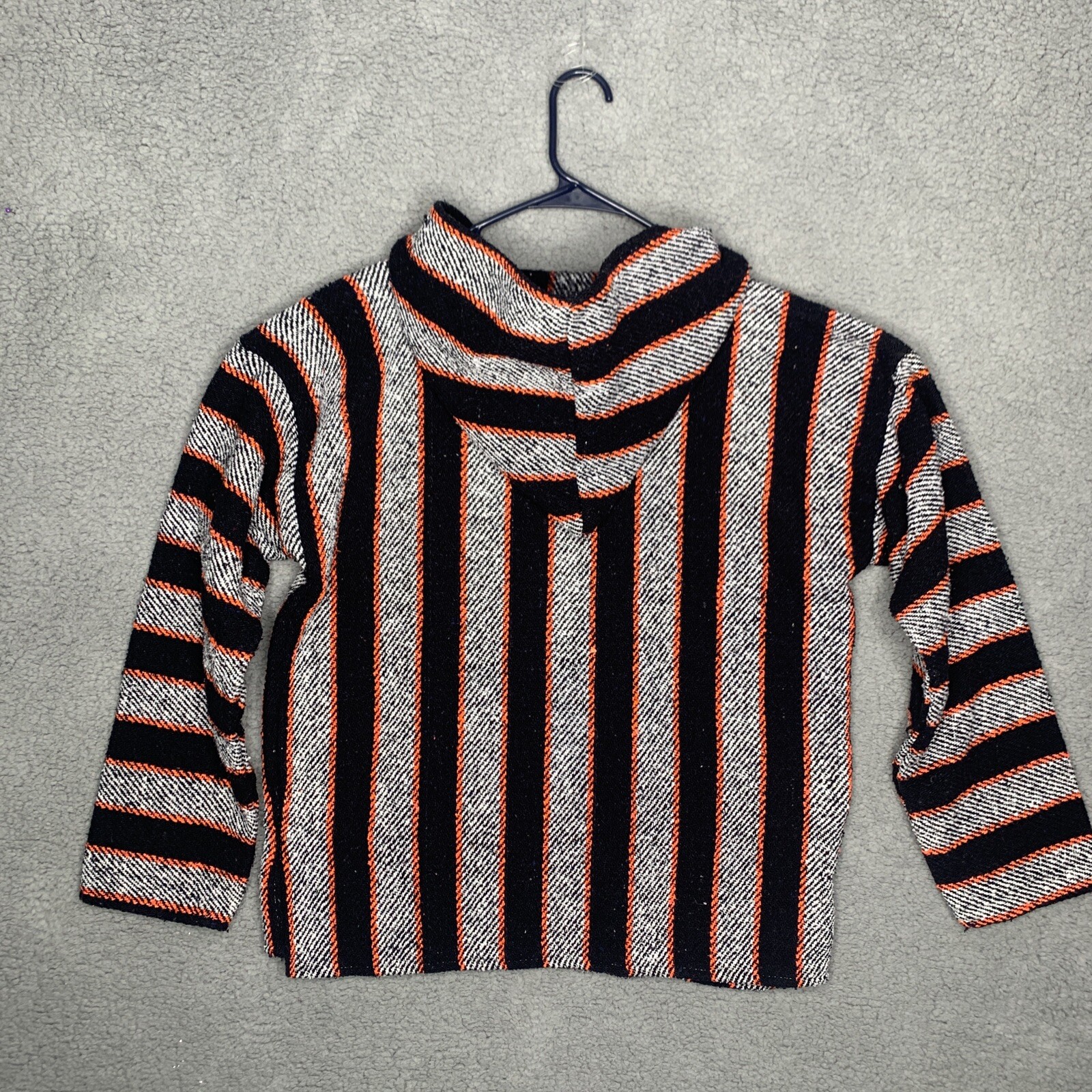 Mexican Poncho Baja Hoodie Surfer Skater Drug Rug Jac… - Gem