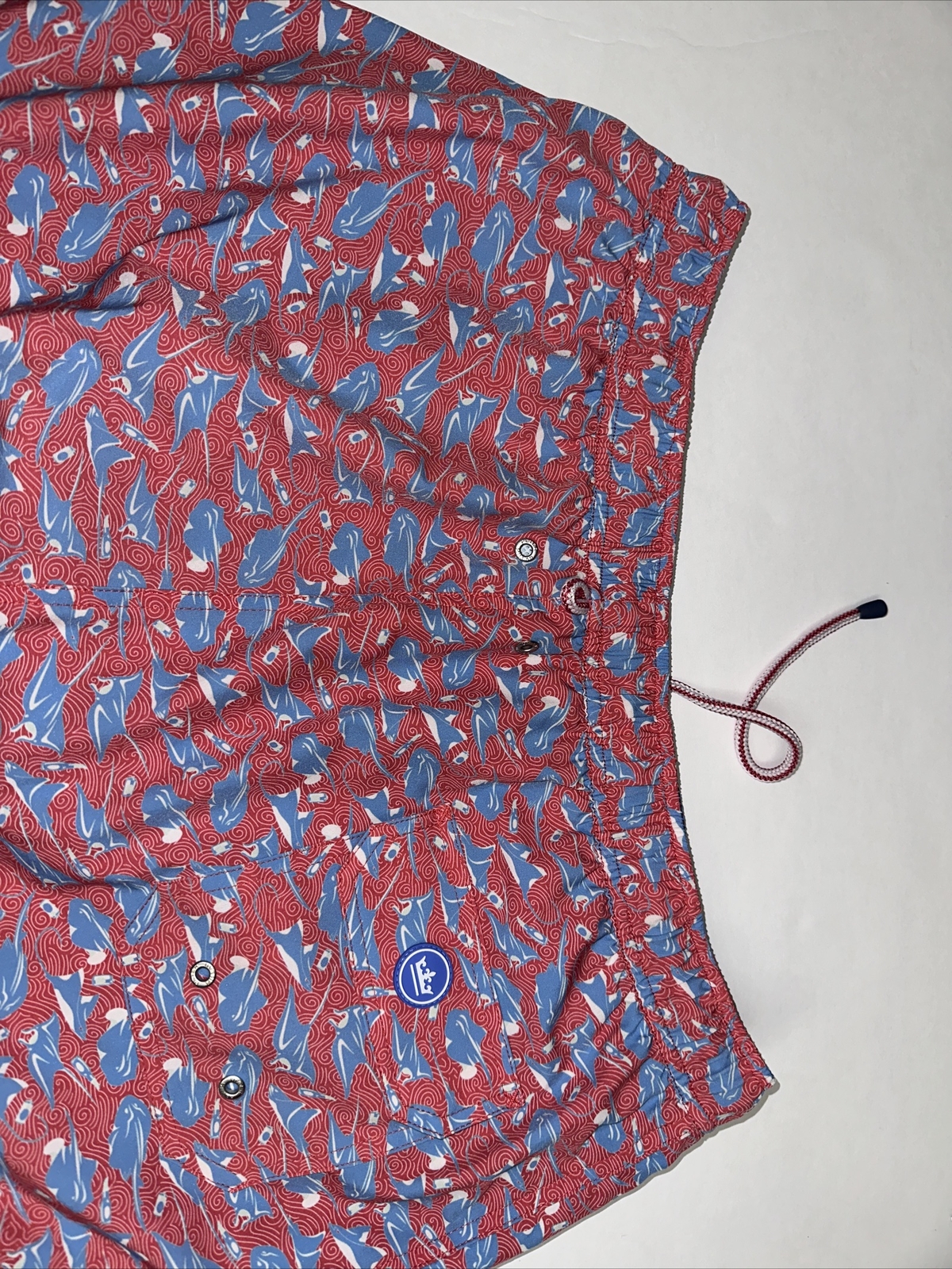 Peter Millar Bathing Suit Swim Trunks Sting Ray Patte… - Gem