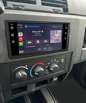For 2005-2011 Dodge Dakota Radio Steeo 7" Screen Wireless CarPlay ...