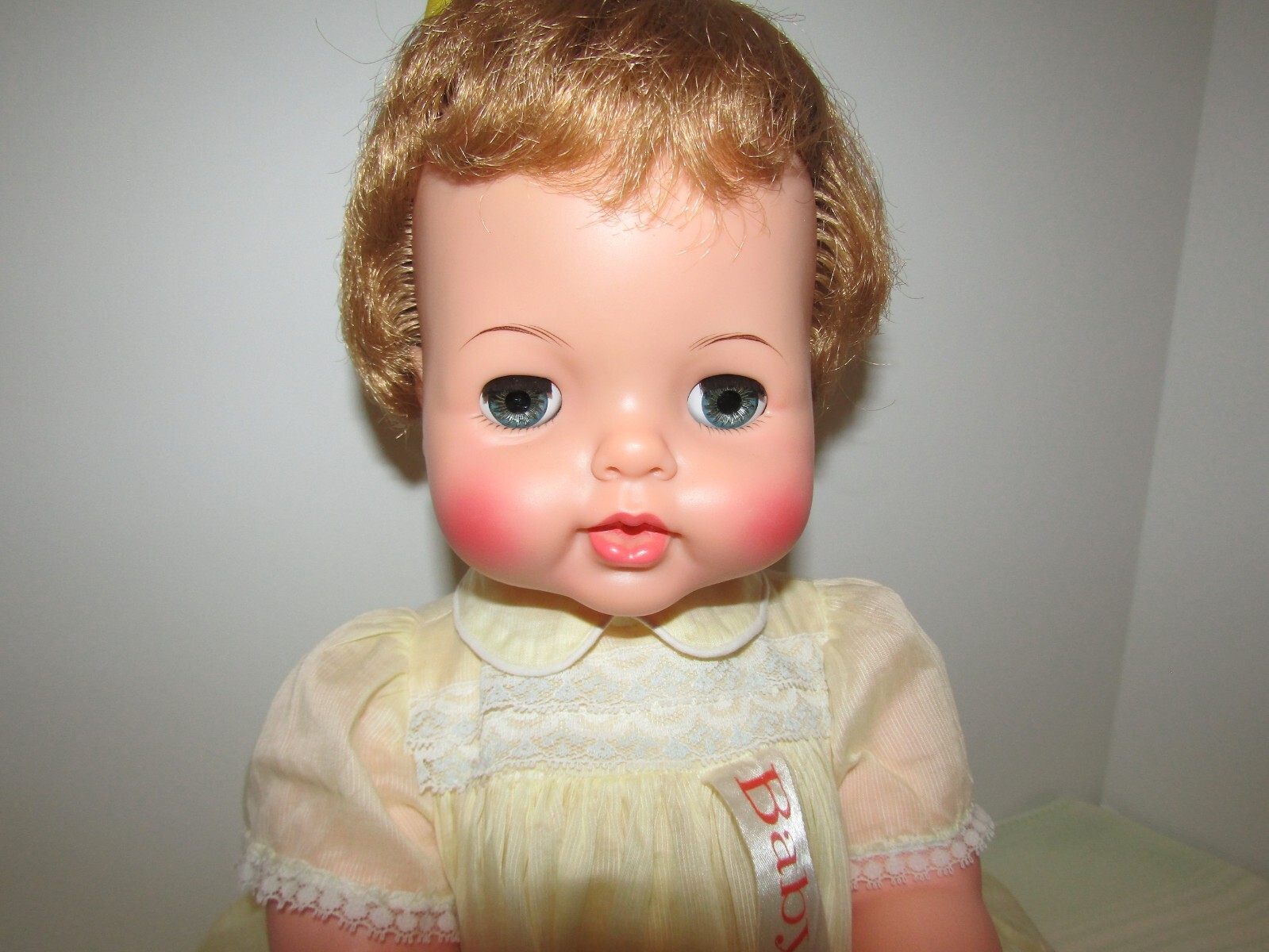 Vintage Doll Ideal KISSY BABY Playpal Type 21” Original Dress Tag ...
