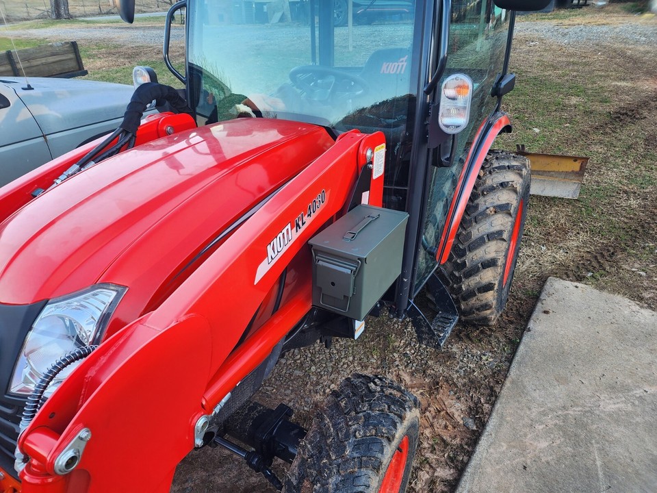 Kioti CK2610 Tractor KL4030 Loader toolbox system USA Made! | eBay