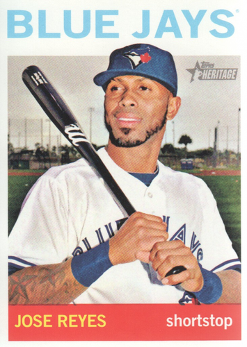 2013 Topps Heritage Baseball #446 Jose Reyes SP | eBay