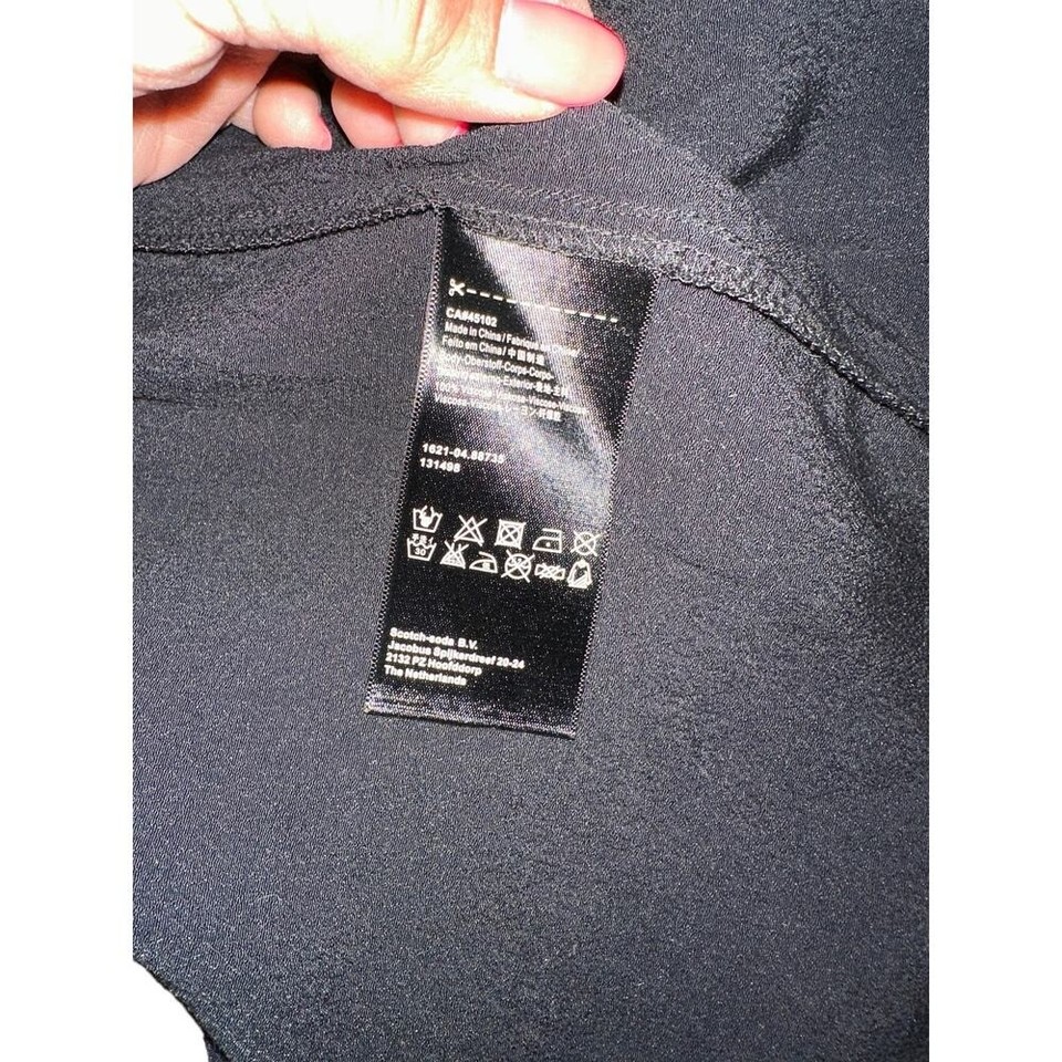 Scotch & Soda Paradise Cove Black Maxi Dress Size 1 | eBay