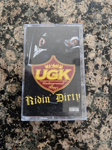 UGK Underground Kingz Ridin Dirty 1996 Jive Records Cassette Tape RARE ...