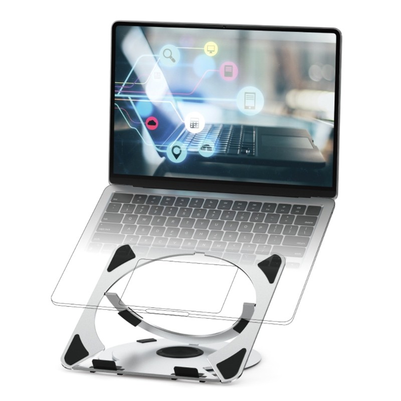Tablet Stand Bracket Desk Adjustable Bracket Foldable 360 Degree ...