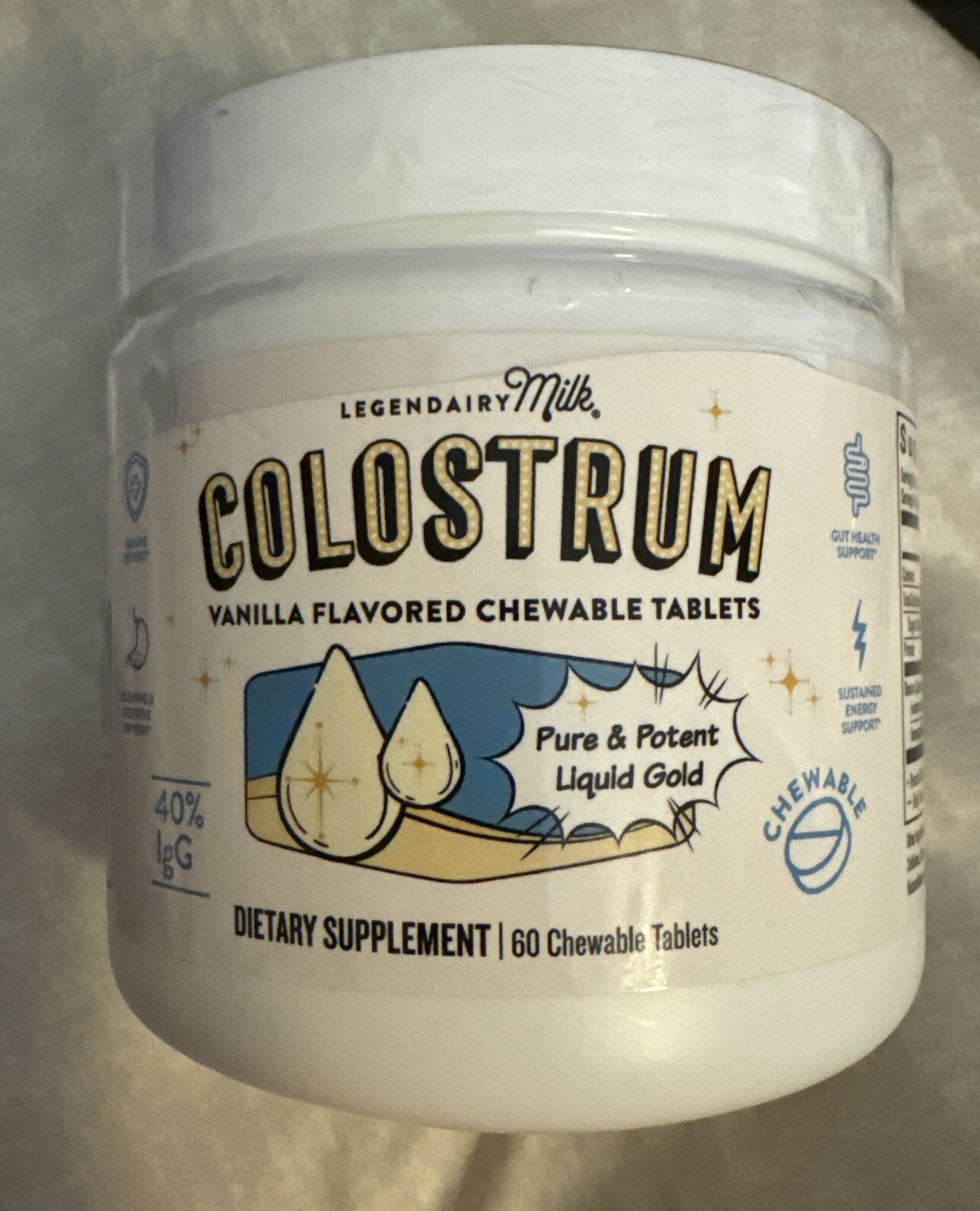 Legendairy Milk Colostrum Supplement - Premium Bovine Colostrum for ...