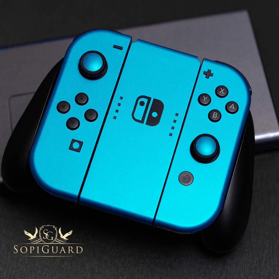 SopiGuard 3M Avery Carbon Fiber Skin Wrap for Nintendo Switch Pro ...