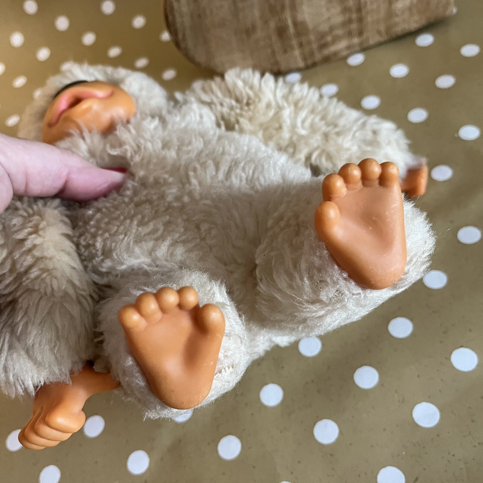 1980's Russ Berrie Baby Gonga Thumb Sucking Monkey Gorilla Plush ...