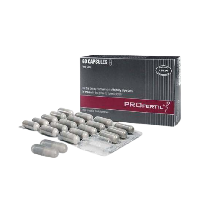 Profertil Fertility Reproduction Supplement 60 Capsule Increase Sperm ...