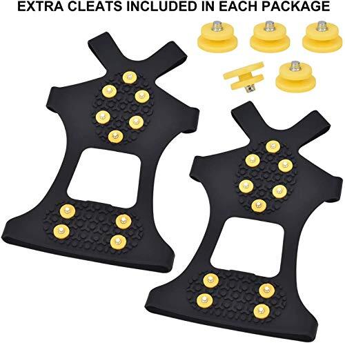 Ice Snow Grips Over Shoe/Boot Traction Cleat Spikes Anti Slip X-Large ...