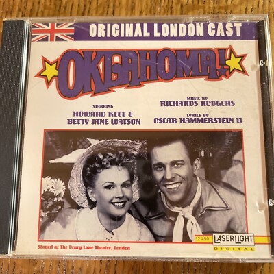 Oklahoma! Original London Cast, Howard Keel, Betty Jane Watson, CD ...