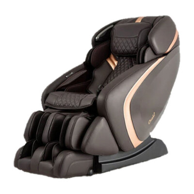Brown Osaki Admiral II L-Track Lumbar Heat Zero-G Bluetooth USB Massage ...