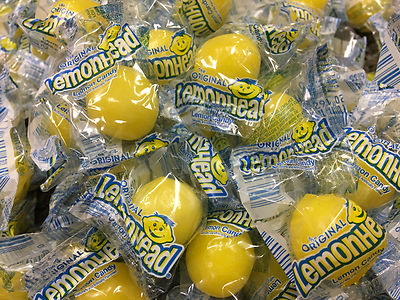 Lemonhead 9 POUND Bulk Classic Sweet and Sour Lemon Candy FREE SHIPPING ...