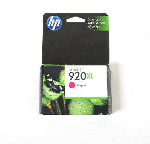 Genuine HP 920XL Officejet 6000,6500(A),7000,7500(A) Magenta Ink 06/ ...