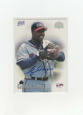Randall Simon 1997 Best Autographs Autograph Series #57 Card MLB ...