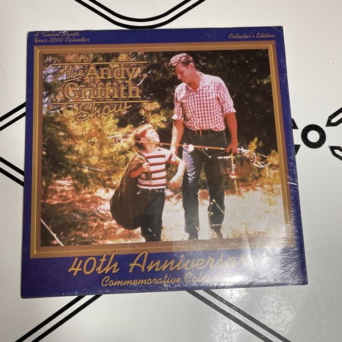 The Andy Griffith Show 40th Anniversary 12 Month Calendar 2000 New in ...