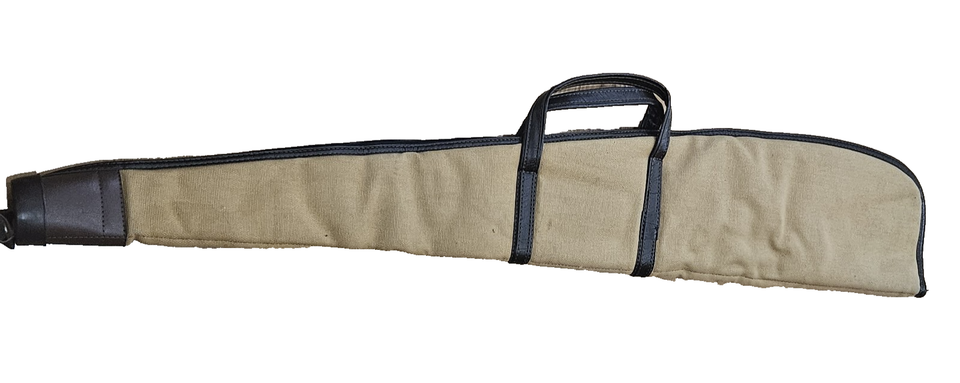 Kolpin Vintage 43" Long Tan Canvas Zip Shotgun / Rifle Case | eBay