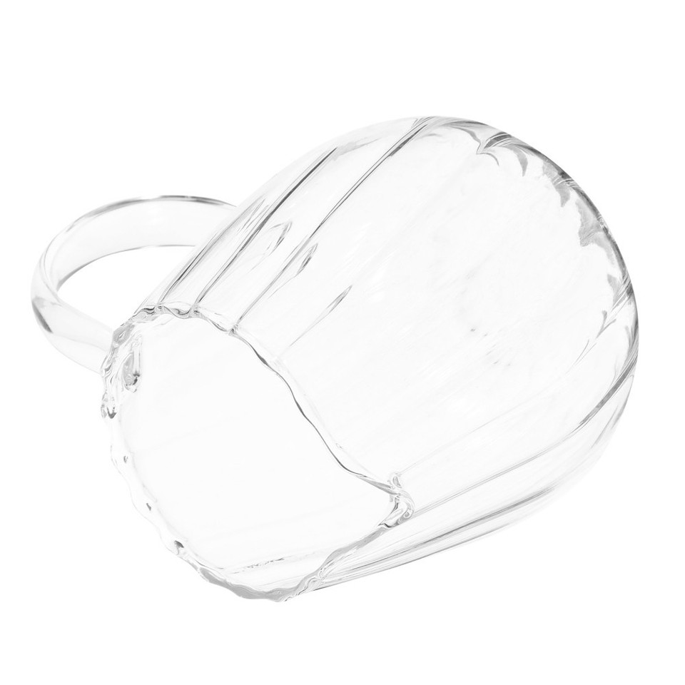 1Pc Creative Glass Tea Milk Juice Cup Home Tea Dispenser (Transparent ...