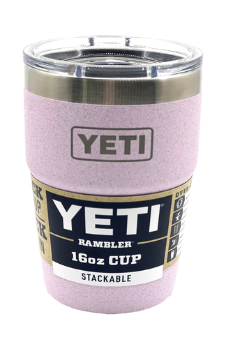 YETI Rambler 16 oz Stackable Cup Cherry Blossom Stone Texture Limited ...