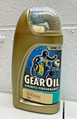 10W-30 Motorex Motorcycle Racing 2T+4T Synthetic GEAR OIL 1qt / 33.8oz ...