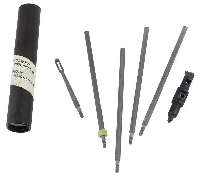 Vintage M10 Cleaning Kit for M1 Garand w Buttstock Storage Pouch USGI ...