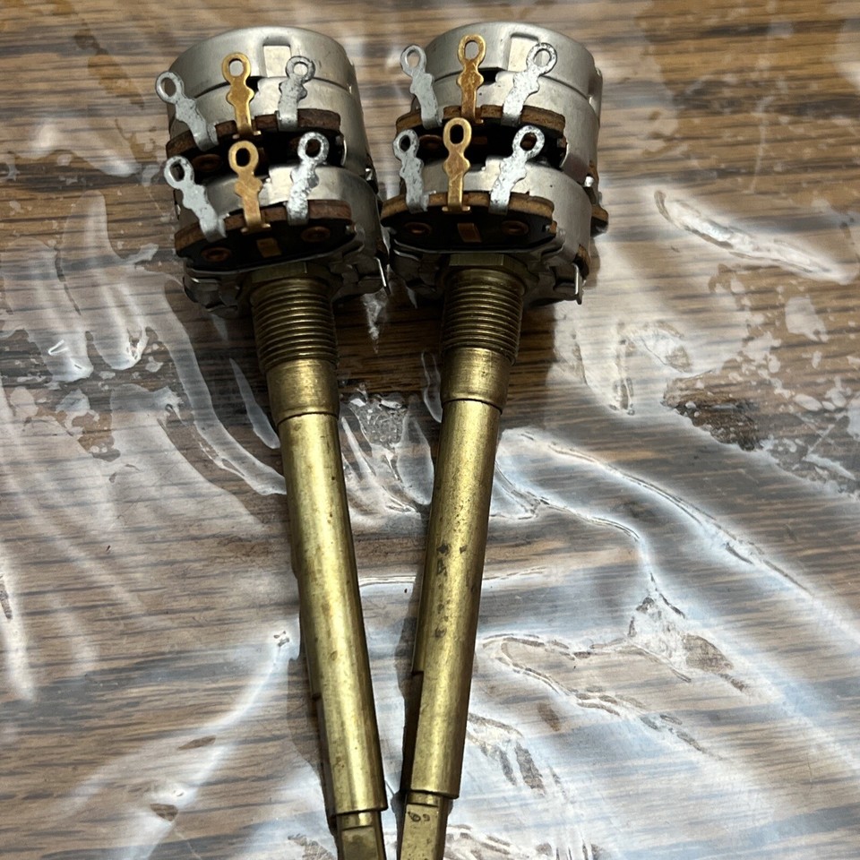 CTS- Dual Potentiometer with Switch On/Off 100k, 1 Meg (NOS) | eBay