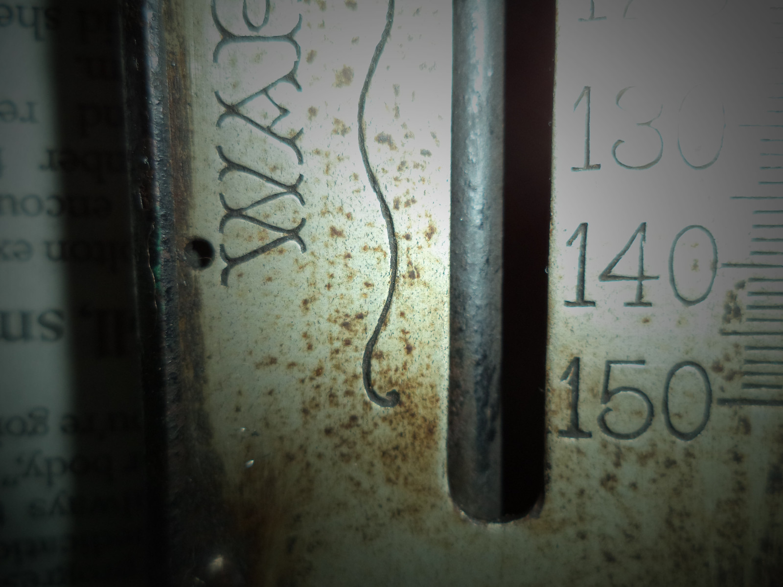 Vintage Hanging Scale Pelouze Mfg Co Chicago150 Pounds Farmhouse | eBay