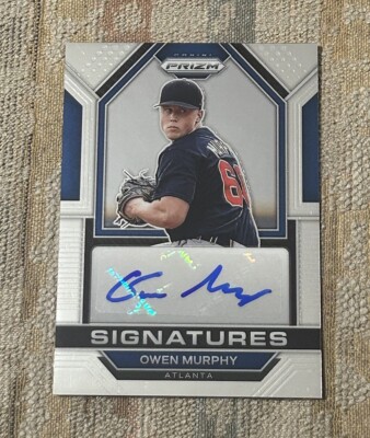 Owen Murphy 2023 Panini Prizm Signatures Autographed Rookie Card | eBay