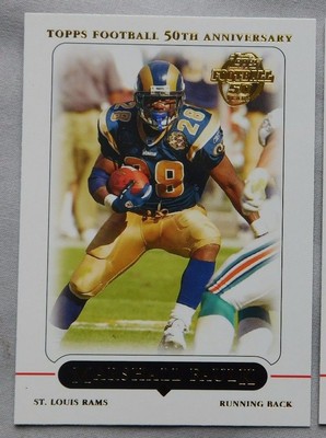 2005 TOPPS NFL ST LOUIS RAMS TEAM SET (12) FOOTBALL CARDS | eBay