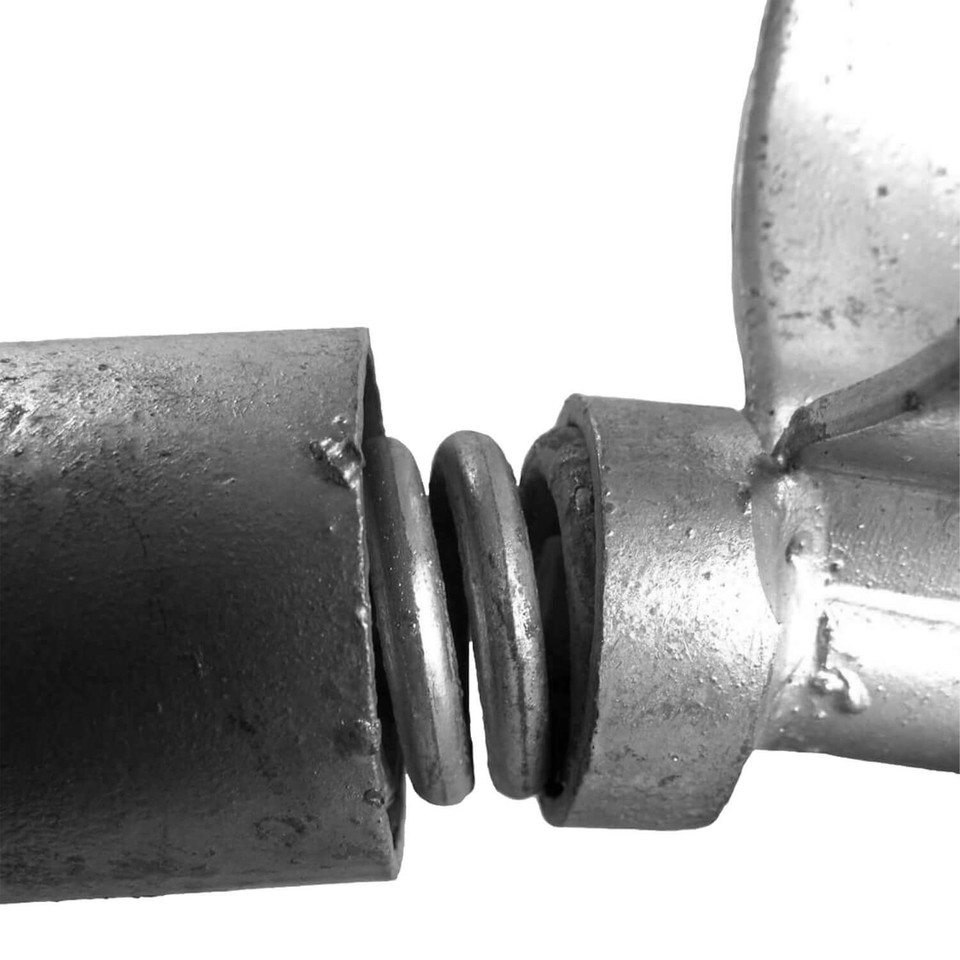 Chain link Gate Spring Closer - Self Closing Gate Spring Closer ...